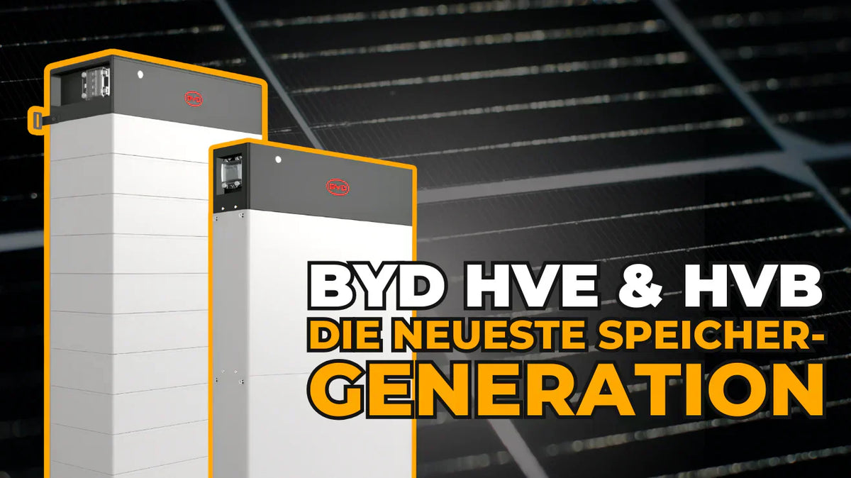 BYD Speicher: Der Vergleich zwischen HVB und HVE Modellen