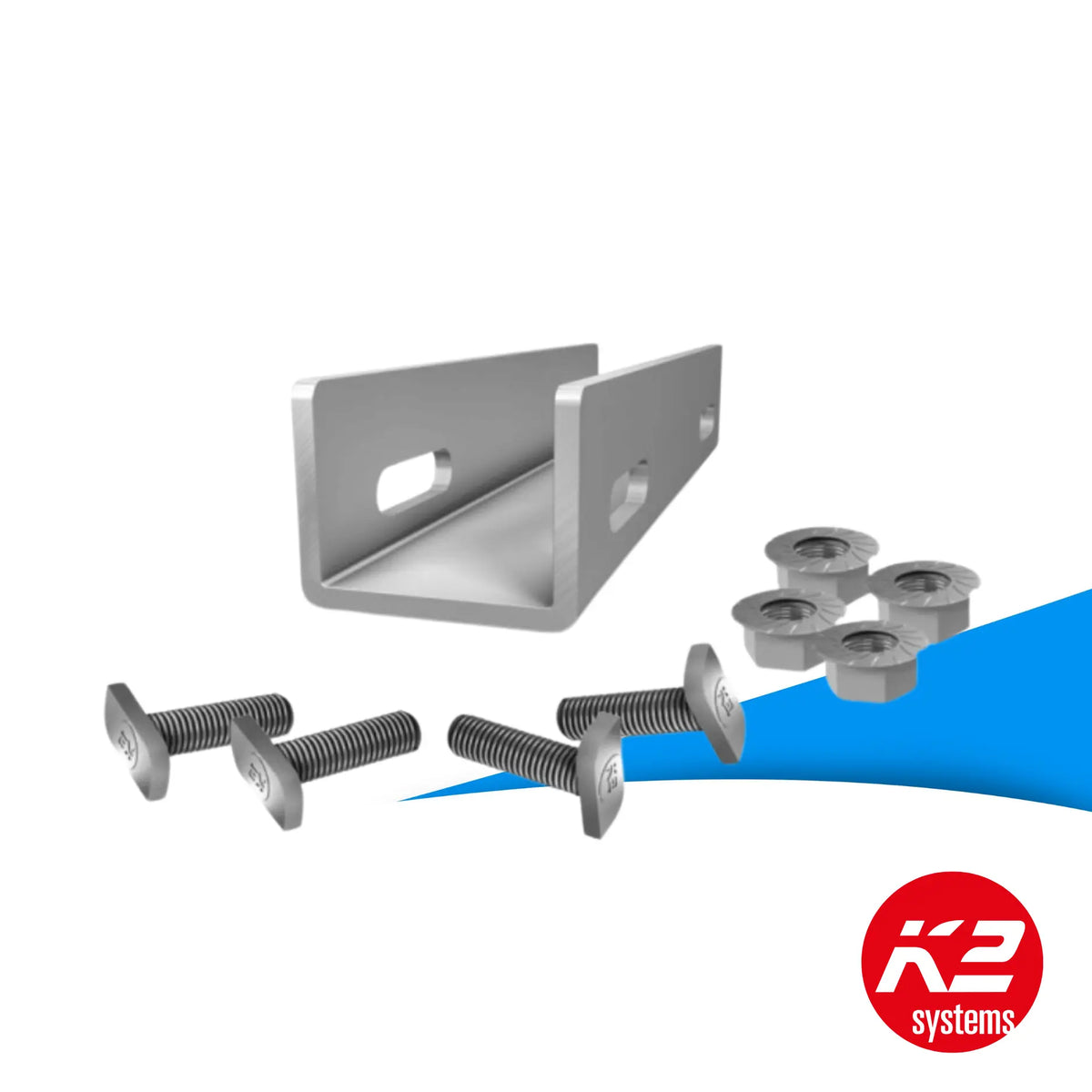 K2 Schienenverbinder SingleRail 36 Set - 2001976 – Solarhandel24