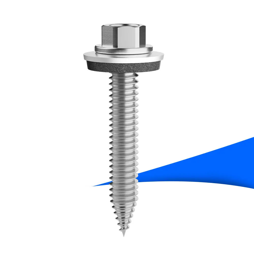 Gewindeformende Schraube mit Dichtscheibe 6x38 – Solarhandel24